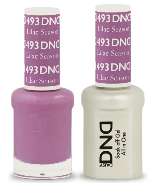 DND Gel & Lacquer – 493 Lilac Season - Door To Door