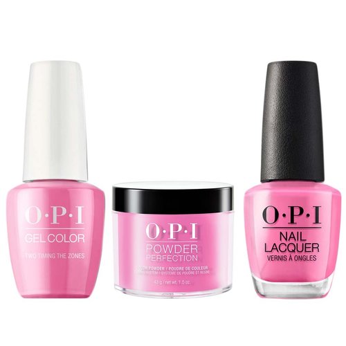 OPI 3in1 Matching Trio - F80 Two-Timing The Zones - Door To Door